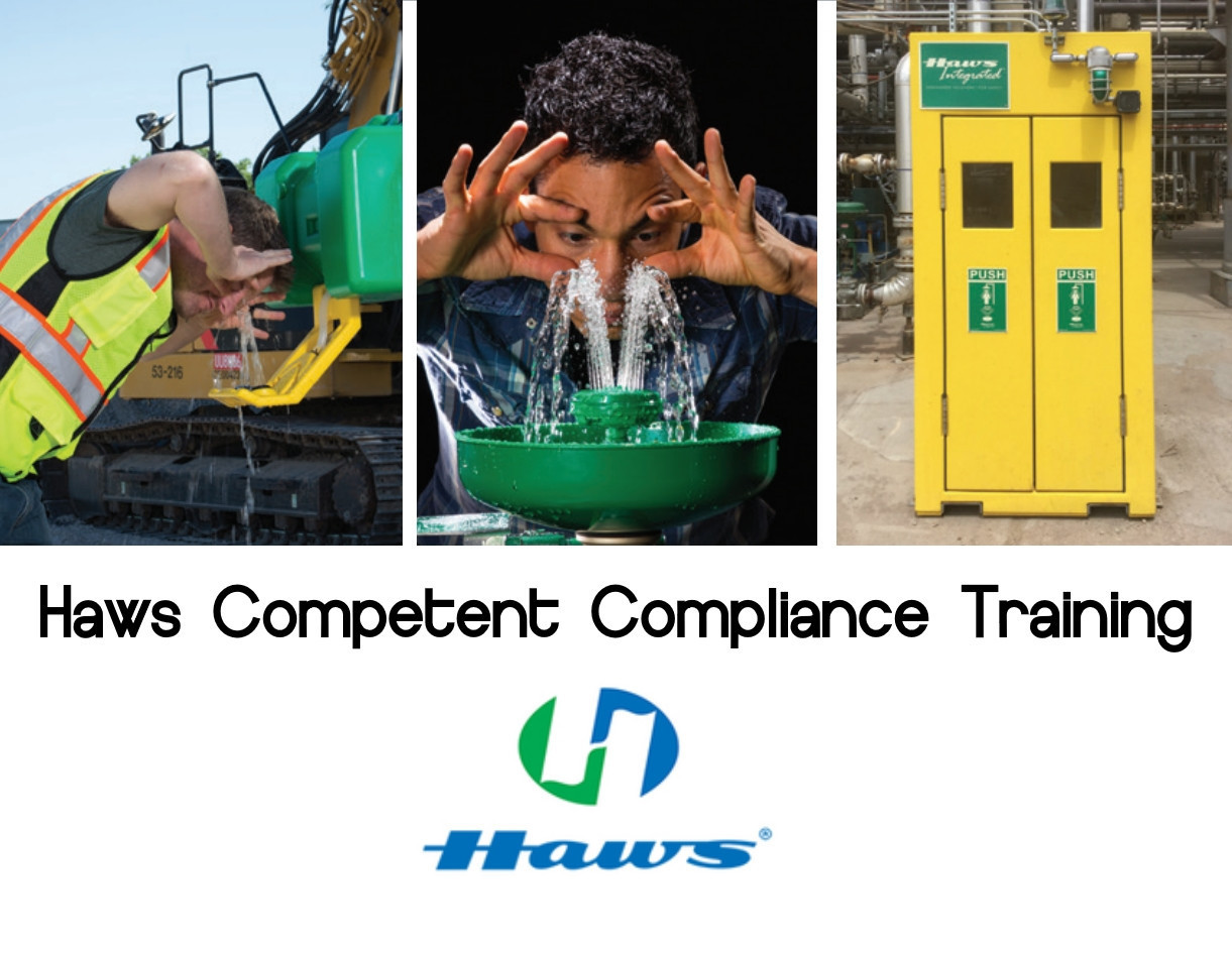 Haws Competent Compliance Training- Emergency Shower and Eyewash (ESEW ...