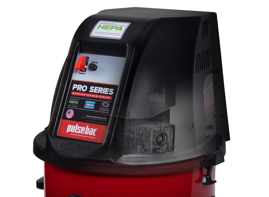 Pulse-Bac Vac Head Only Single HEPA PRO-311 Dust Collector 103311 ...