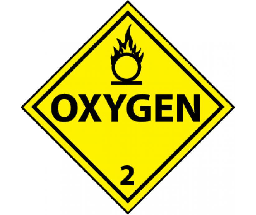 Dot Shipping Label Inhalation Hazard 2 4X4 Ps Vinyl 500/Roll - Jendco ...