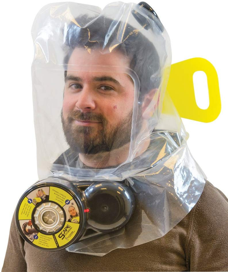 ILC Dover SCape CO/CBRN30 Air Purifying Escape Respirator - 6000-11300 ...