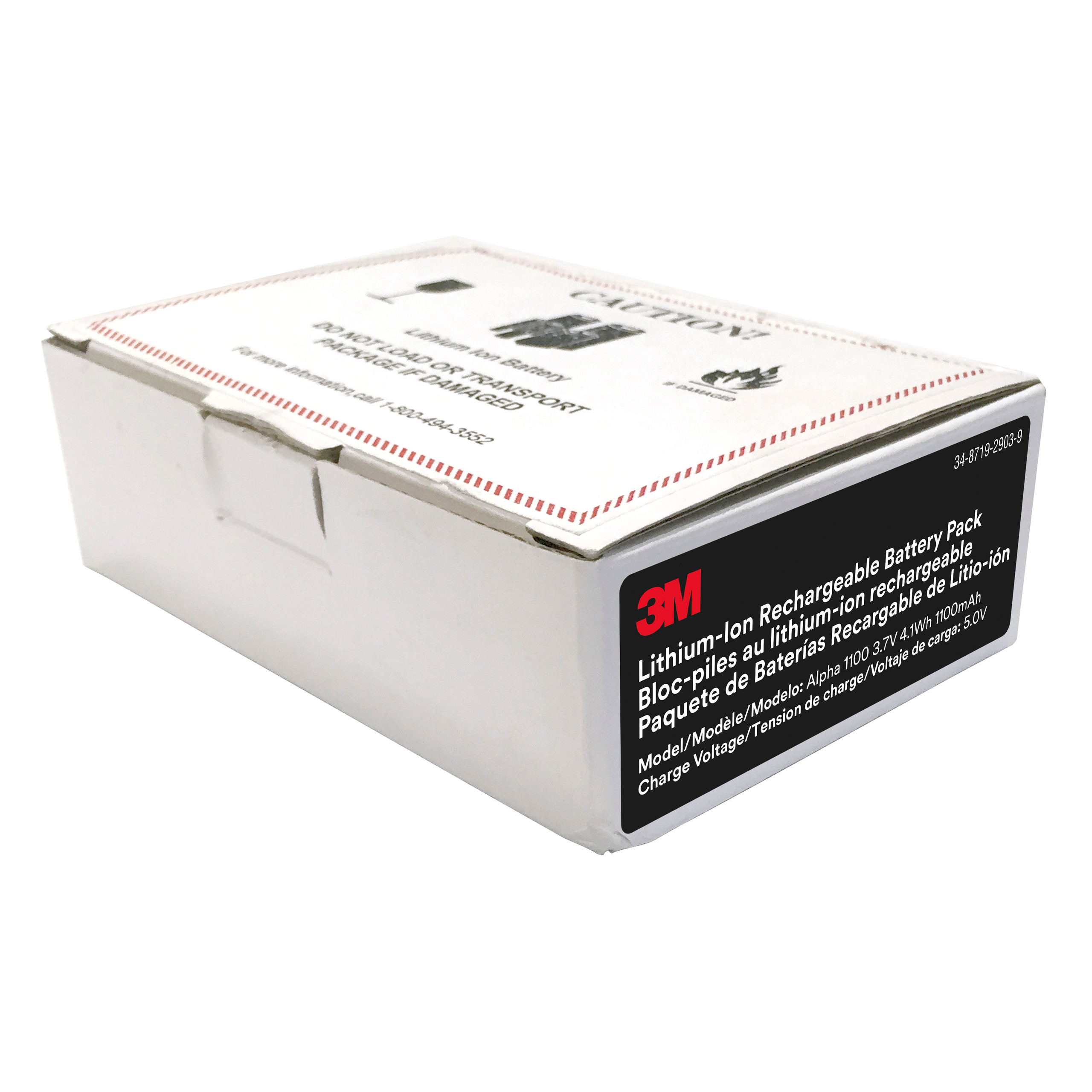 3M Rechargeable Li-Ion Battery Pack - Alpha1100 - ALPHA1100 - Jendco ...