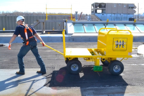 AES Raptor TriRex Mobile Fall Protection System - Jendco Safety Supply