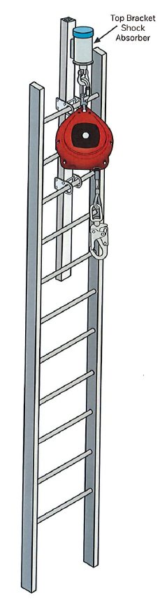 Miller Vi-Go Ladder Climbing Safety System with Automatic Pass-Through ...