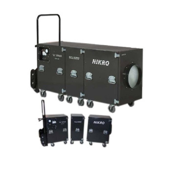 Nikro UR5000 - Upright Commercial Air Duct Cleaning System (Dual Motor ...