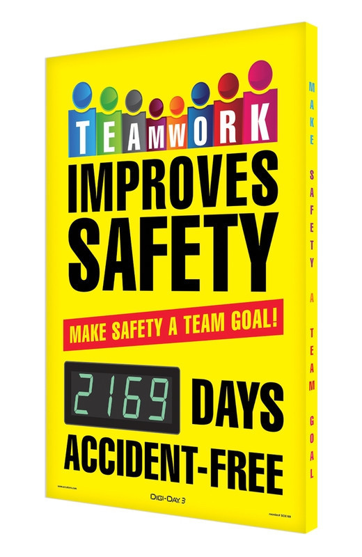 Wall-Wrap Wall Graphics: Teamwork Improves Safety - Make Safety A Team ...