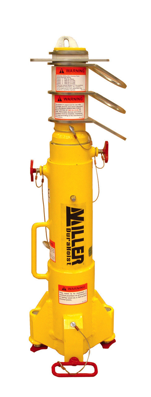 MSA 880lb Freestanding Constant Force 1 User Fall Arrest Anchor Post ...