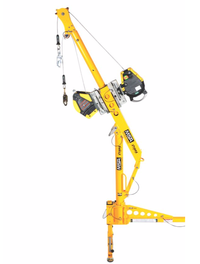 FallTech Adjustable Confined Space Entry and Retrieval Pole Hoist ...