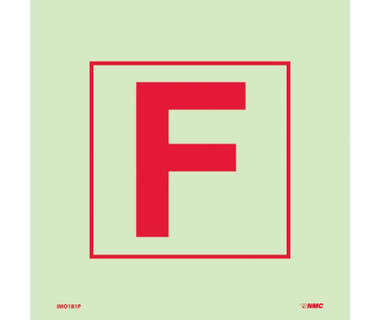 Imo - Symbol - Fire Station - 6X6 - Glow Vinyl Laminated - IMO181P ...