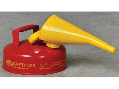 Eagle Type I Steel Safety Can for Flammables - 2 Quart - with Funnel ...