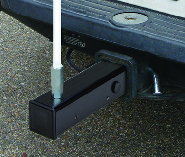 Warning Whip Hitch Mount For Lighted Whips W/ Heavy Pigtail - Thru Hole ...