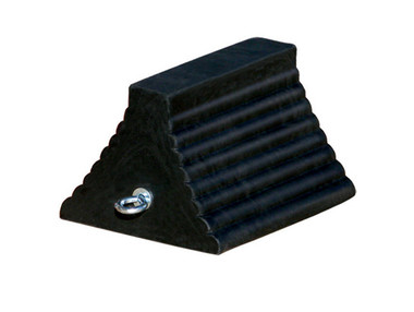 Wheel Chock - General Purpose - Rubber - 10" X 8" X 6" - Ribbed ...