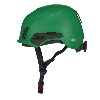 MSA V-Gard H2 Type II Class E Safety Helmet - No Vent - Green ...