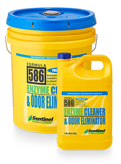 Sentinel 586 Fresh Scent Enzyme Cleaner & Odor Eliminator - 5 Gallon ...