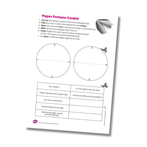 Paper Fortune Cookie | EYR