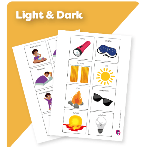 Teaching Downloadables | Light and Dark | Early Years Resources