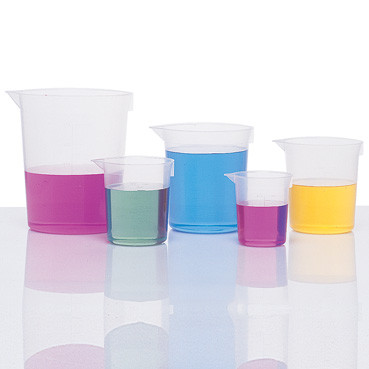Plastic Measuring Beakers For Science | Early Years Resources