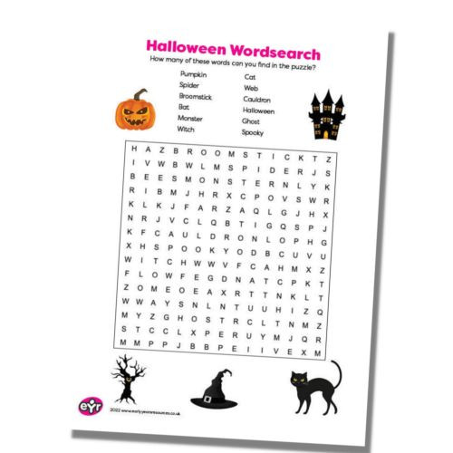 Halloween Wordsearch | Early Years Resources