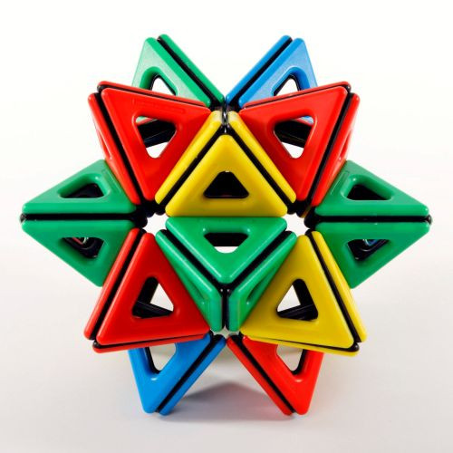 Magnetic Polydron Maths Set | EYR