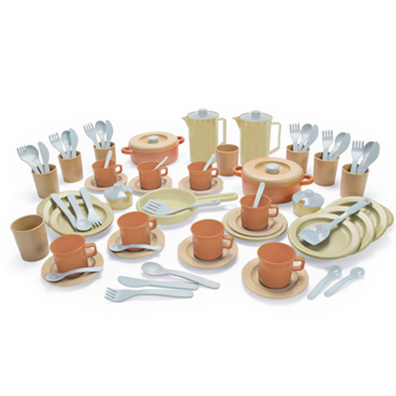 Large Bio Plastic Dinner Set