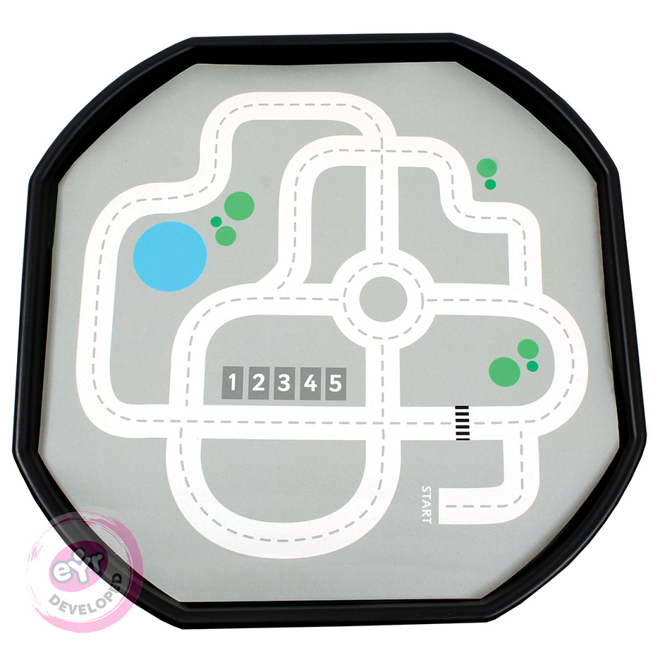 Road Mini Tuff Tray Mat PVC | EYR