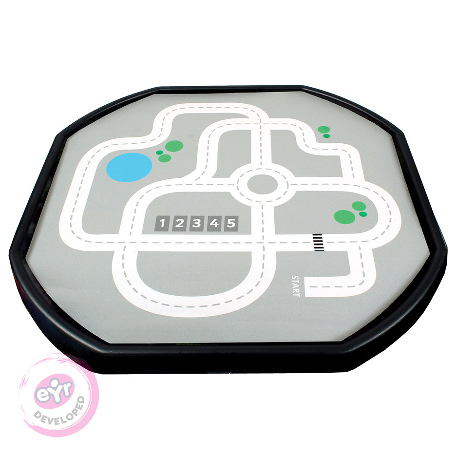 Road Mini Tuff Tray Mat PVC | EYR
