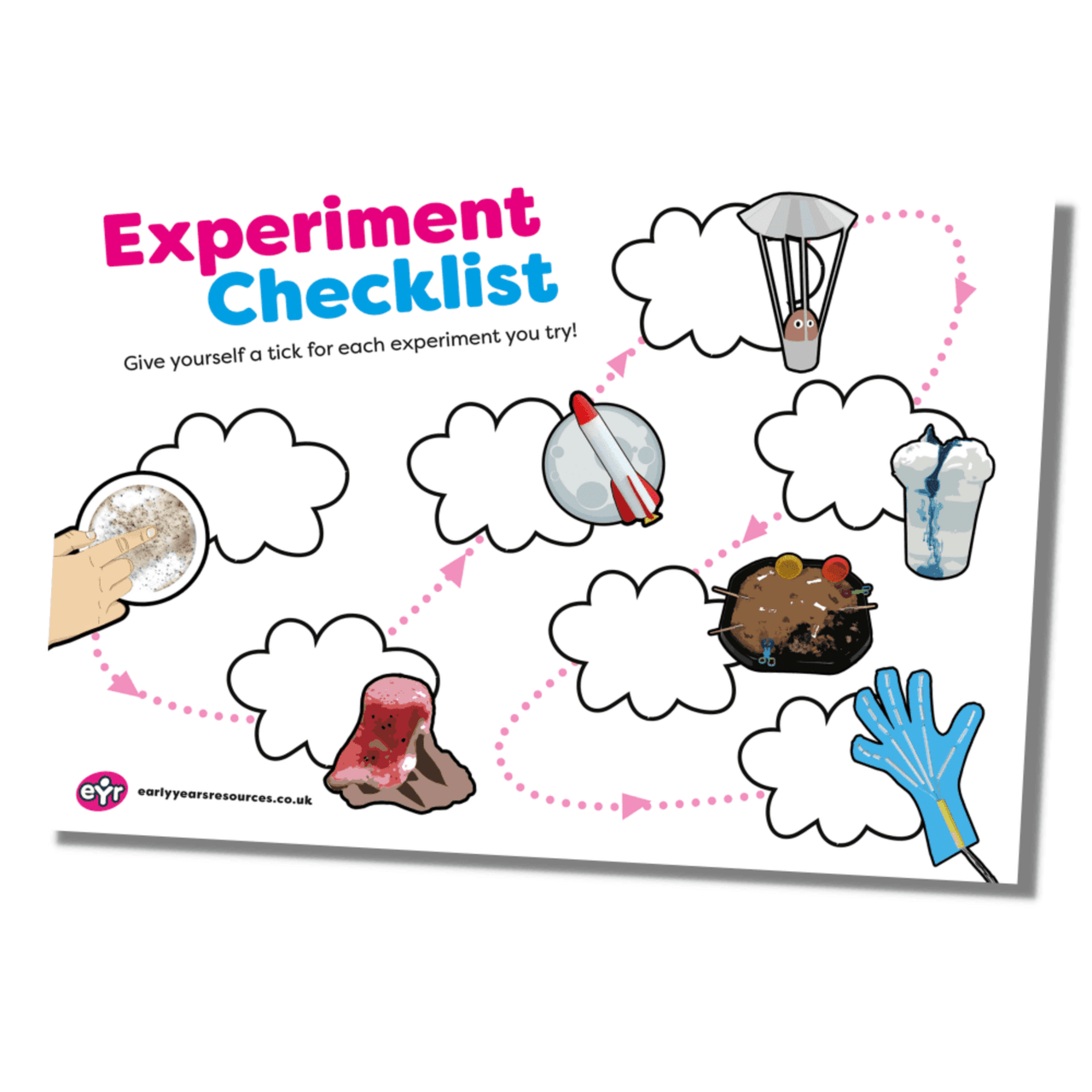 British Science Week Experiment Checklist | EYR