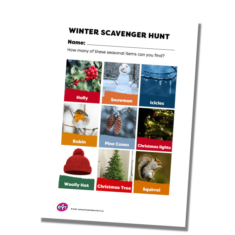 Winter Scavenger Hunt | EYR
