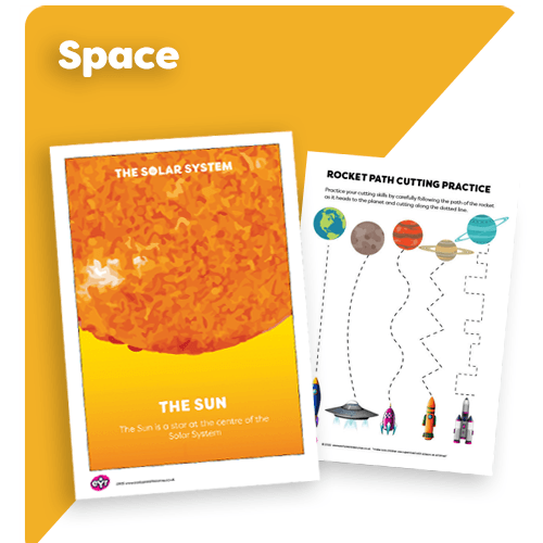 Teaching Downloadables | Space | Early Years Resources