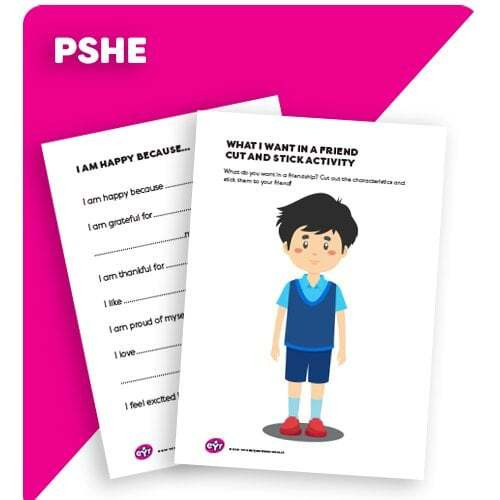 Downloadables - PSHE - Early Years Resources