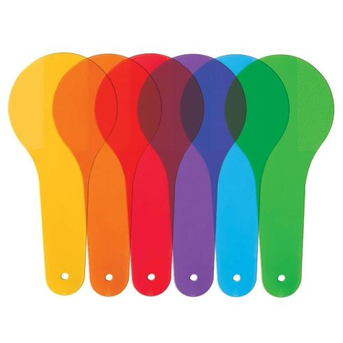 Colour Paddles - 3 sets of 6 | EYR