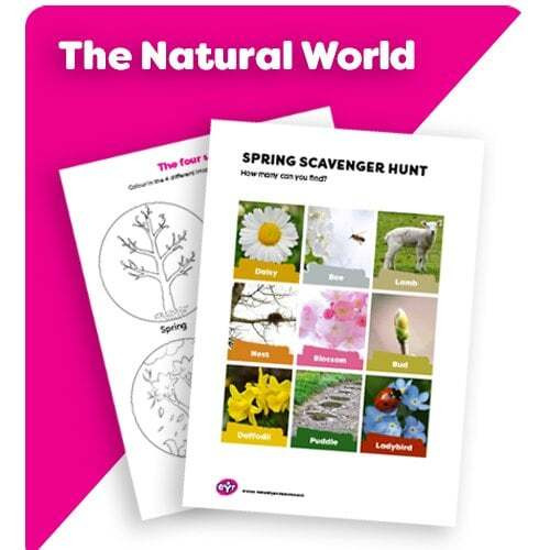 Teaching Downloadables | The Natural World | Early Years Resources