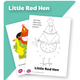 Teaching Downloadables | Little Red Hen | Early Years Resources