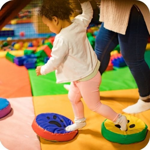 Soft Play Equipment for EYFS Gross Motor Development