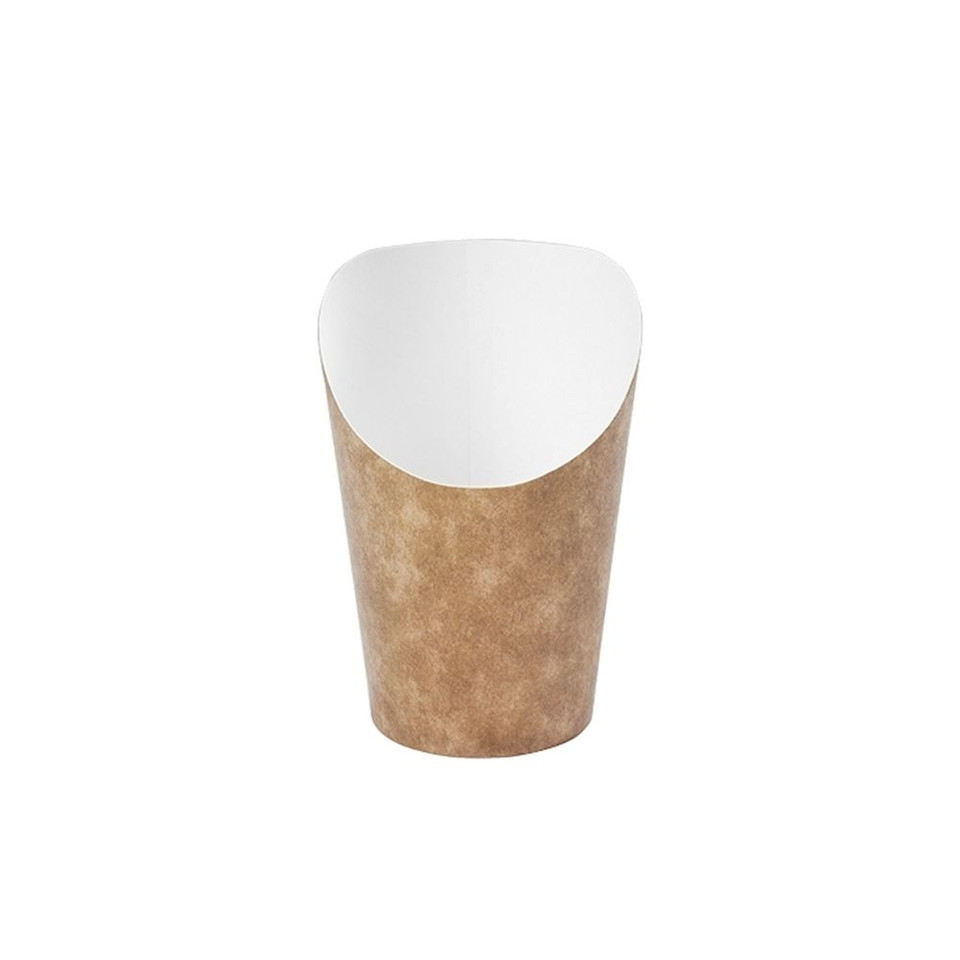Vegware Kraft Chip Scoop - Pack of 1000 | EYR
