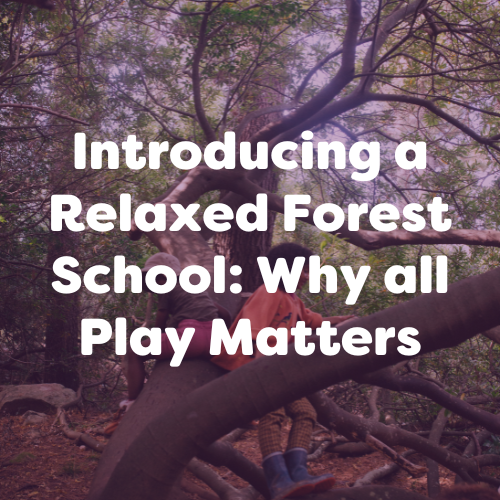 Introducing a Relaxed Forest School: Why all Play Matters - Early Years ...
