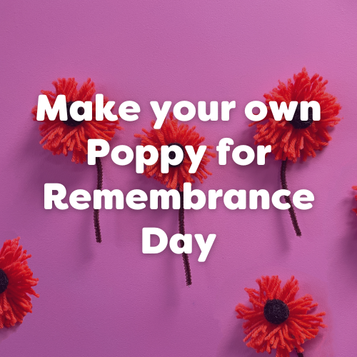 Make your own Poppy for Remembrance Day - Early Years Resources