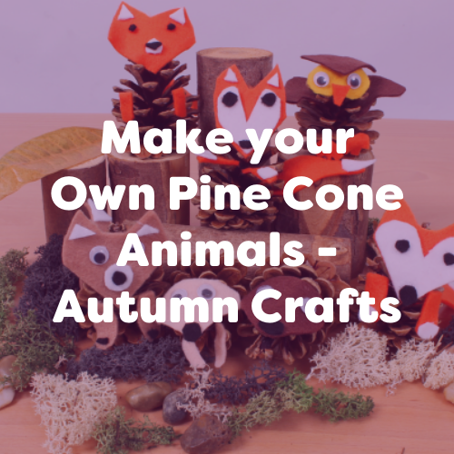 Make your Own Pine Cone Animals - Early Years Resources
