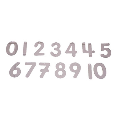 Number Mirrors 0-9 | Early Years Resources