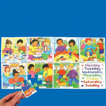 Days Of The Week Jigsaw Puzzle | Early Years Resources