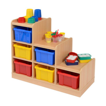 Stepped Cube Storage Unit | Early Years Resources