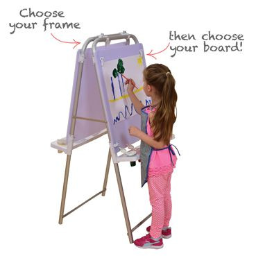 White Perspex Board For The Make Your Own Easel | EYR