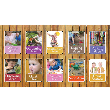 Outdoor Learning Area Signs | EYR