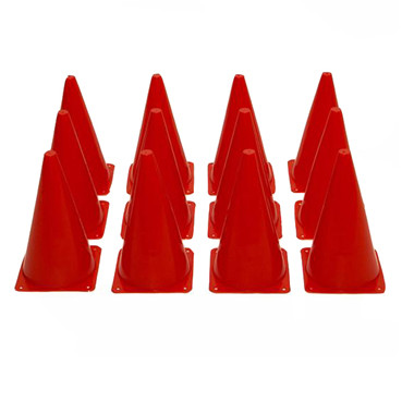 First-Play 23cm Red Marker Cones | EYR