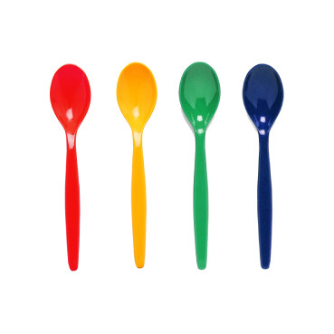 Coloured Teaspoons | Early Years Resources