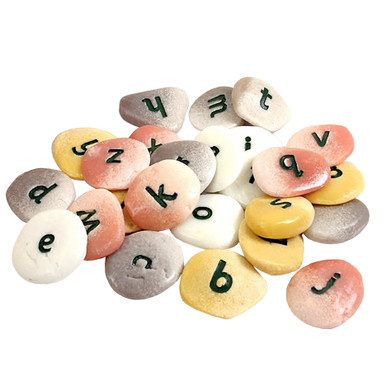 Lowercase Alphabet Pebbles | EYR