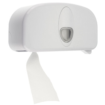 Dolphin Excel Twin Micro Mini Toilet Roll Dispenser | EYR