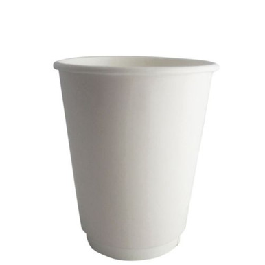 Double Walled White Hot Paper Cup - 8oz | EYR