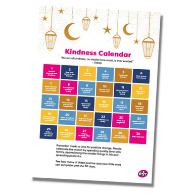 Ramadan Kindness Calendar - Early Years Resources