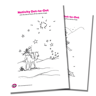 Nativity Dot-to-Dot