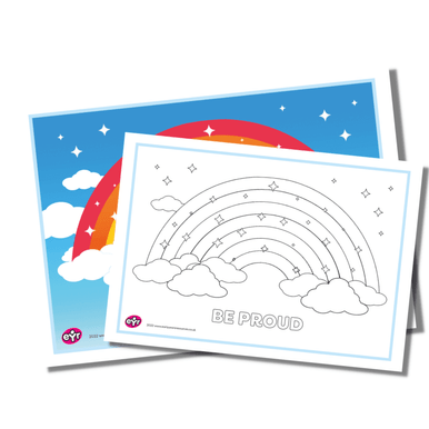 Rainbow Poster - Early Years Resources